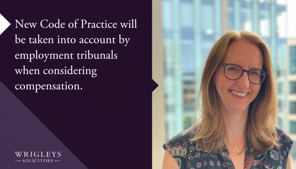 Statutory Code of Practice on Dismissal and Re-engagement in force from ...