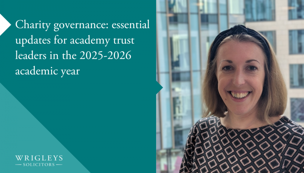 Charity governance: essential updates for academy trust leaders in the ...