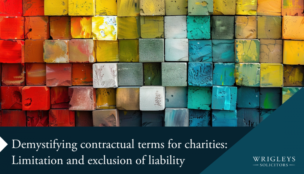 Demystifying contractual terms for charities: Limitation and exclusion ...