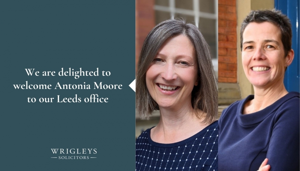 Private client consultant solicitor, Antonia Moore, joins Wrigleys ...