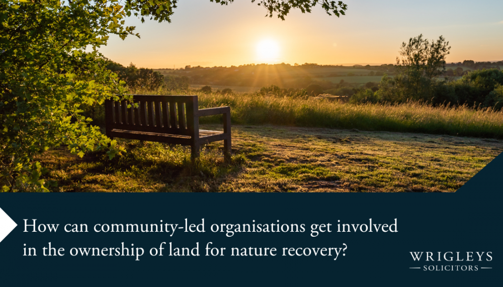 How can community-led organisations get involved in the ownership of ...