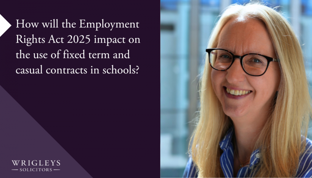 How will the Employment Rights Act 2025 impact on the use of fixed term ...