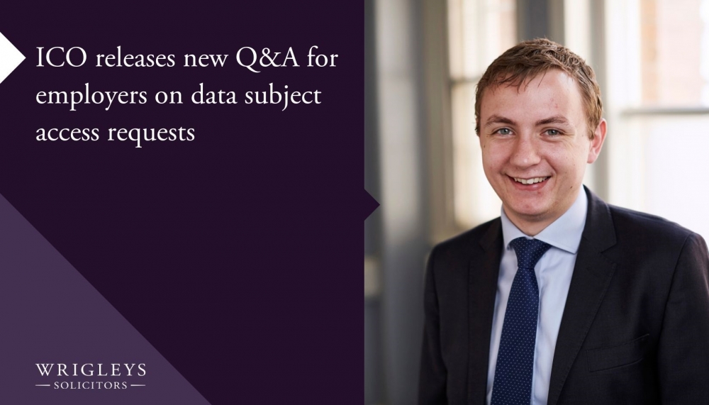 ICO releases new Q&A for employers on data subject access requests ...