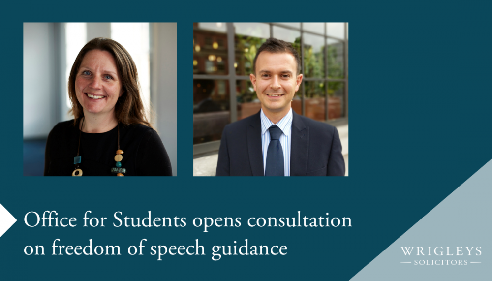 Office for Students opens consultation on freedom of speech guidance ...